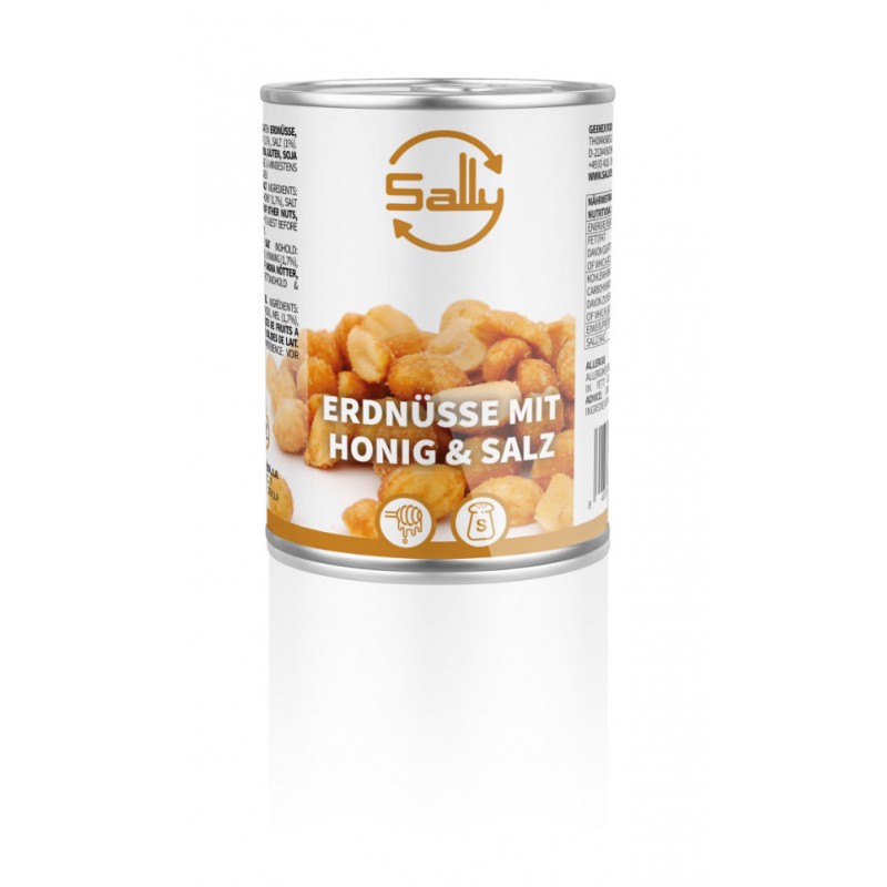 SALLY - Erdnüsse mit Honig & Salz (Karton)